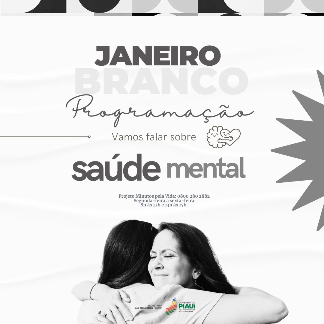 SEMPI divulga a programação de atividades para o Janeiro Branco – SEMPI